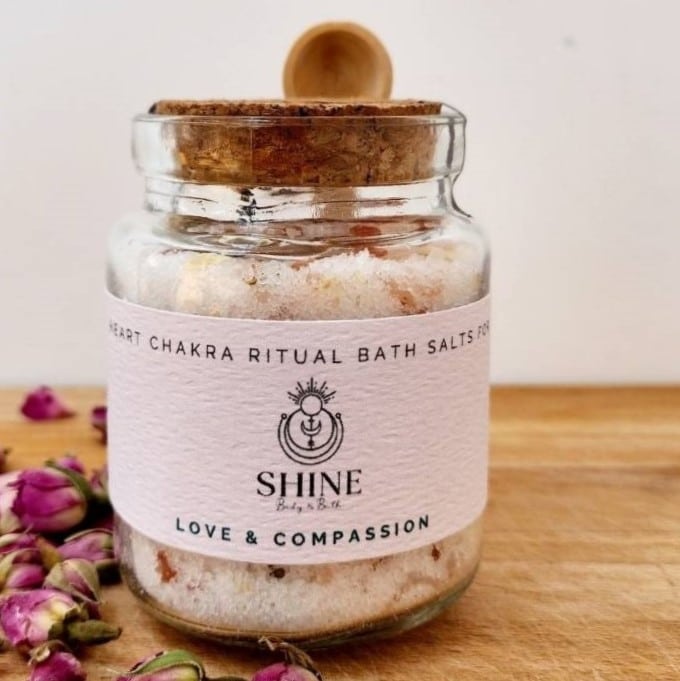 Chakra Ritual Bath Salts | Shine Body & Bath